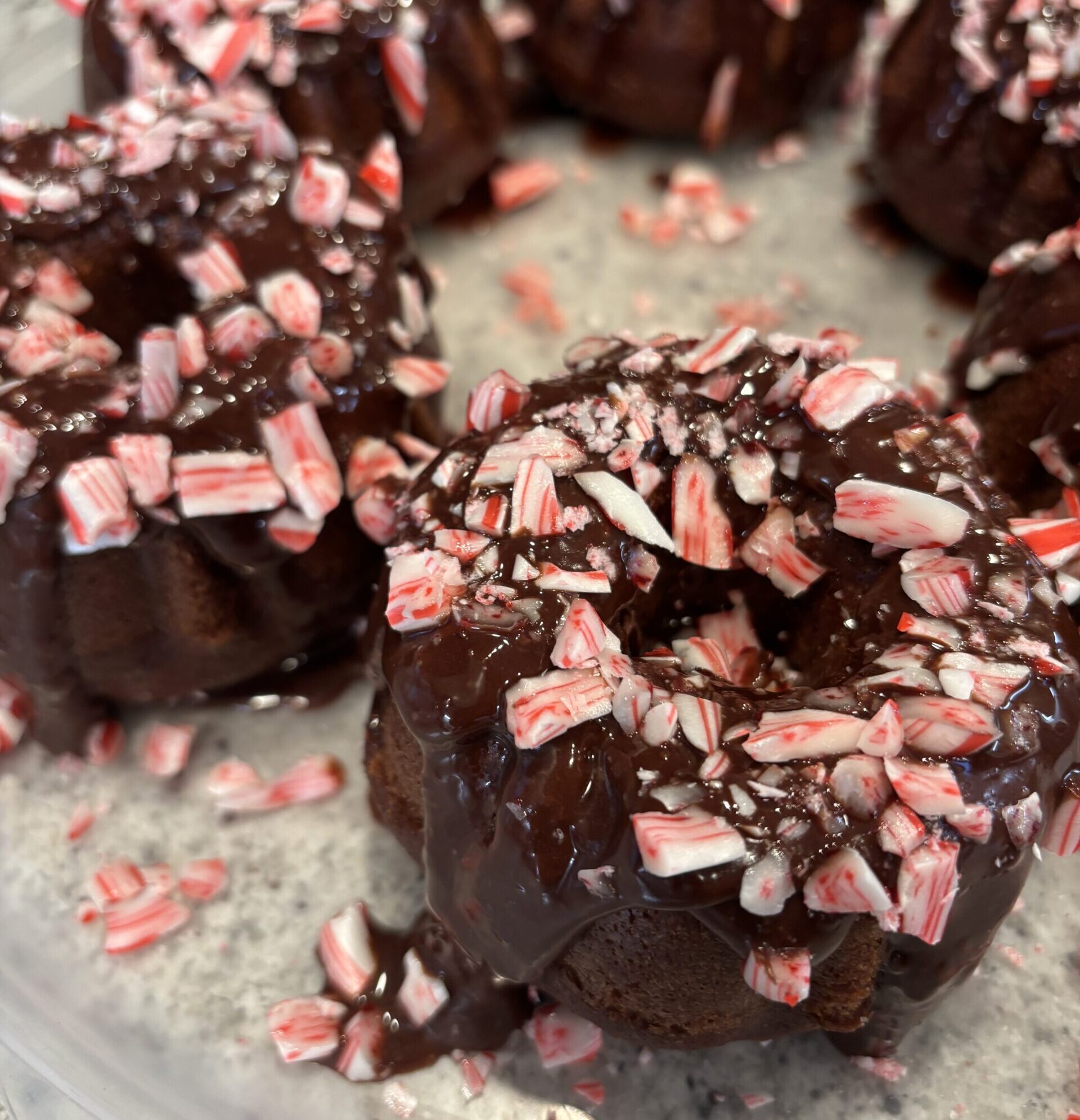Chocolate Peppermint Bundt Cake | Crazily Ever After